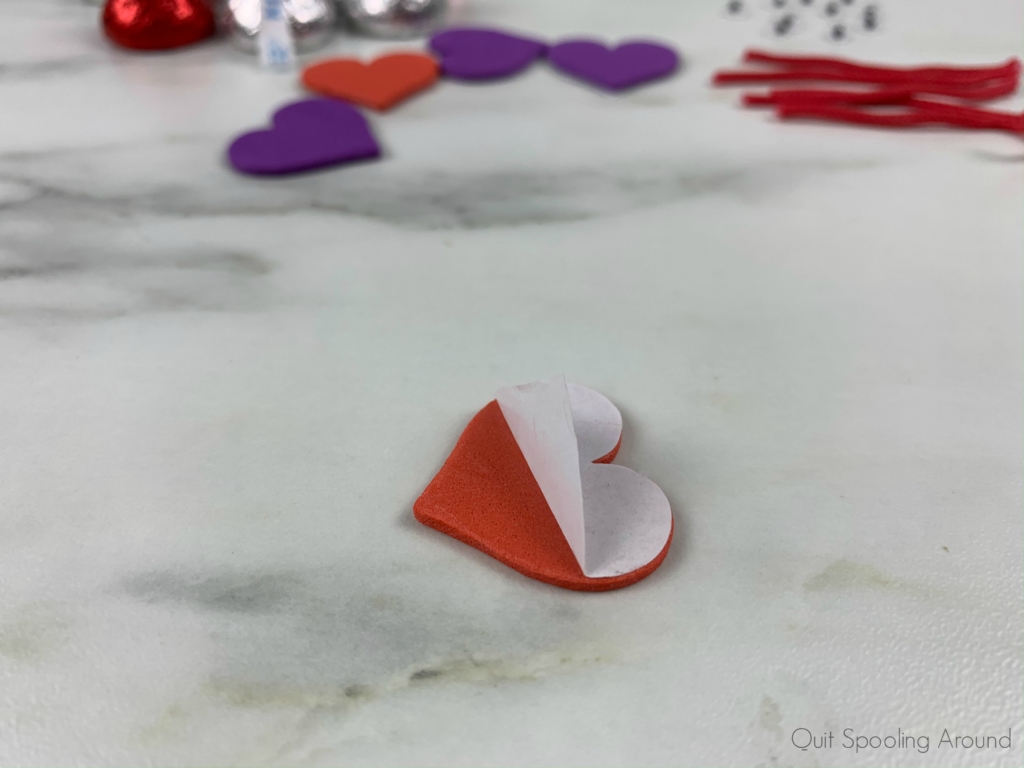 How to Make Valentine's Hershey Kisses Mice - Quit Spooling Around