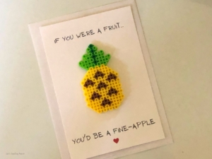Pineapple Perler Bead Project - Quit Spooling Around